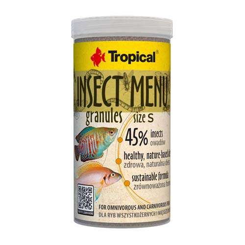 Tropical Insect Menu Haleleség Granulátum S - 250ml | Pepita.hu