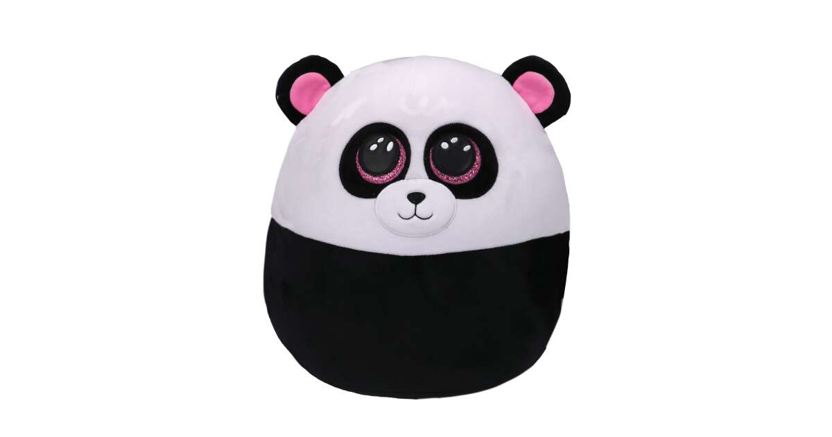 PLUS TY SQUISH MEDVE PANDA BAMBUSZ 22CM | Pepita.hu