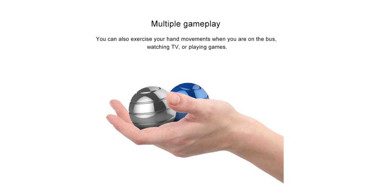 Asztali, forgó stresszoldó labda - rózsa arany | Pepita.hu