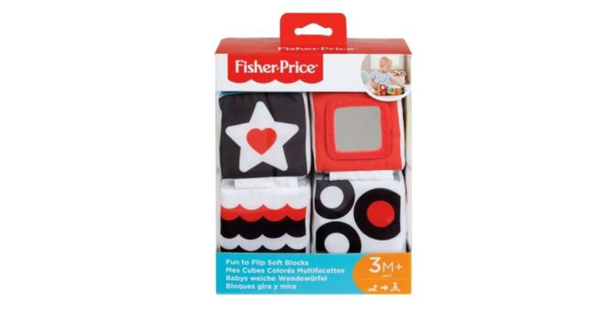 Fisher Price Hajtogatható puhakocka | Pepita.hu