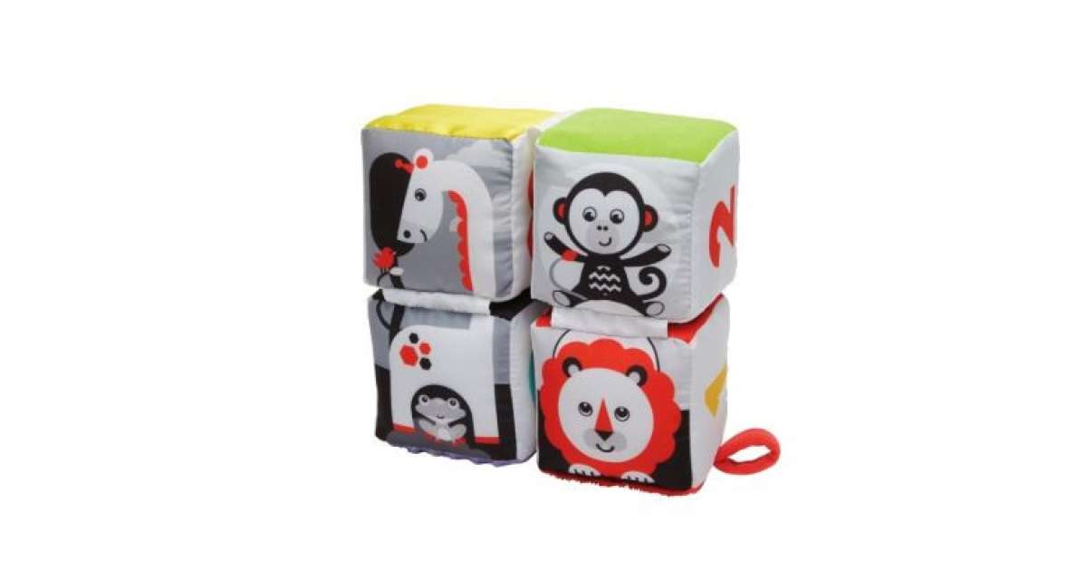 Fisher Price Hajtogatható puhakocka | Pepita.hu