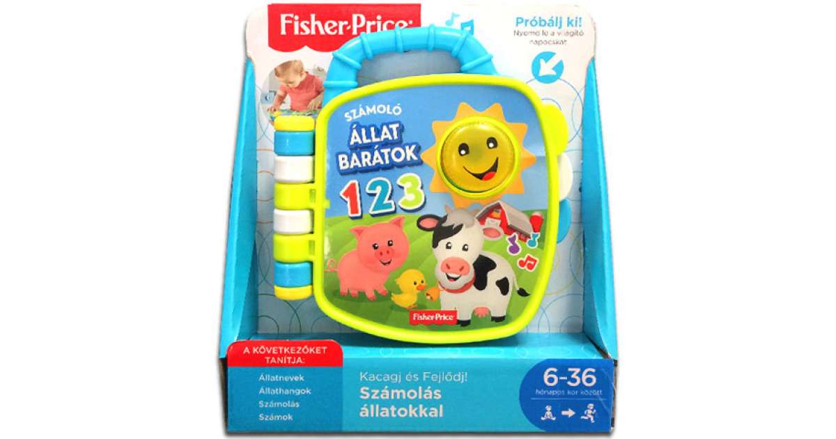 Fisher Price Számoló állat barátok | Pepita.hu