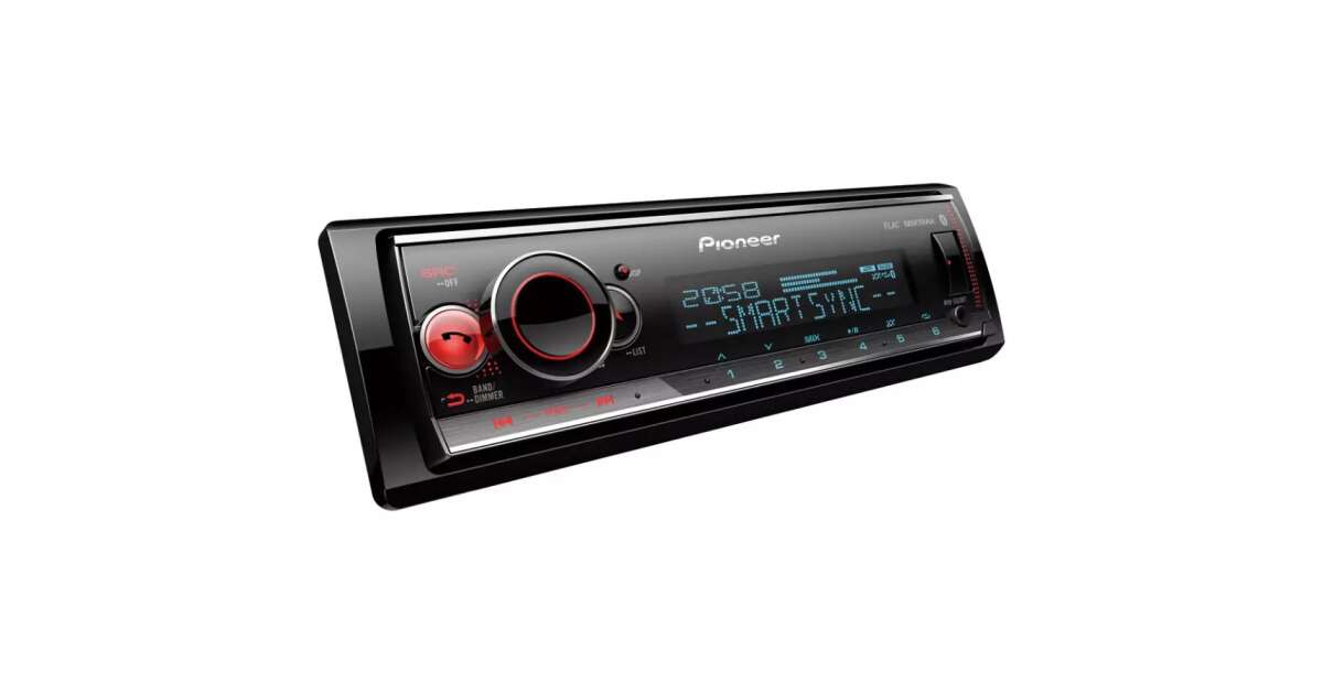 Pioneer MVH-S520BT Autós MP3 Rádió, 1DIN, Bluetooth, Spotify, 4x50W ...
