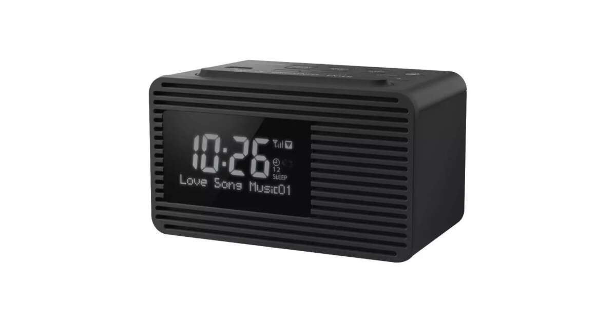 Panasonic RC-D8EG rádiós ébresztőóra RC-D8EG-K | Pepita.hu