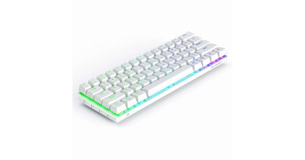 BlitzWolf BW-KB0 Gamer billentyűzet - 61db mechanikus OUTEMU Brown ...