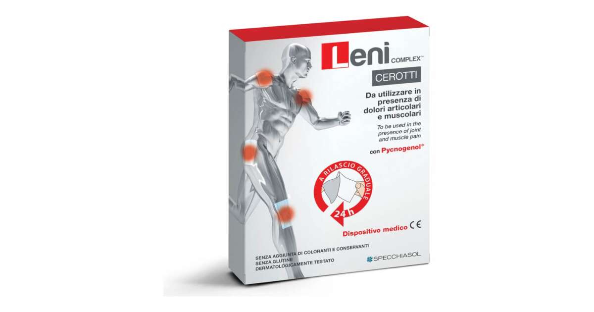 Leni complex 24 órás tapasz - Fájdalomcsillapító, ízület, izom ...