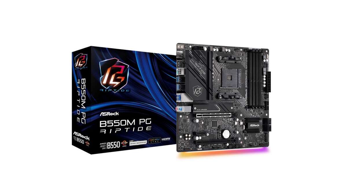 ASRock B550M PG RIPTIDE | Pepita.hu