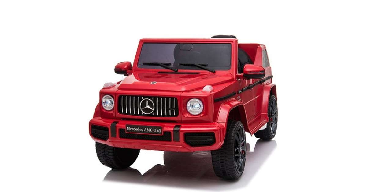 Baby Mix Mercedes-Benz G63 Elektromos terepjáró 12V #piros | Pepita.hu