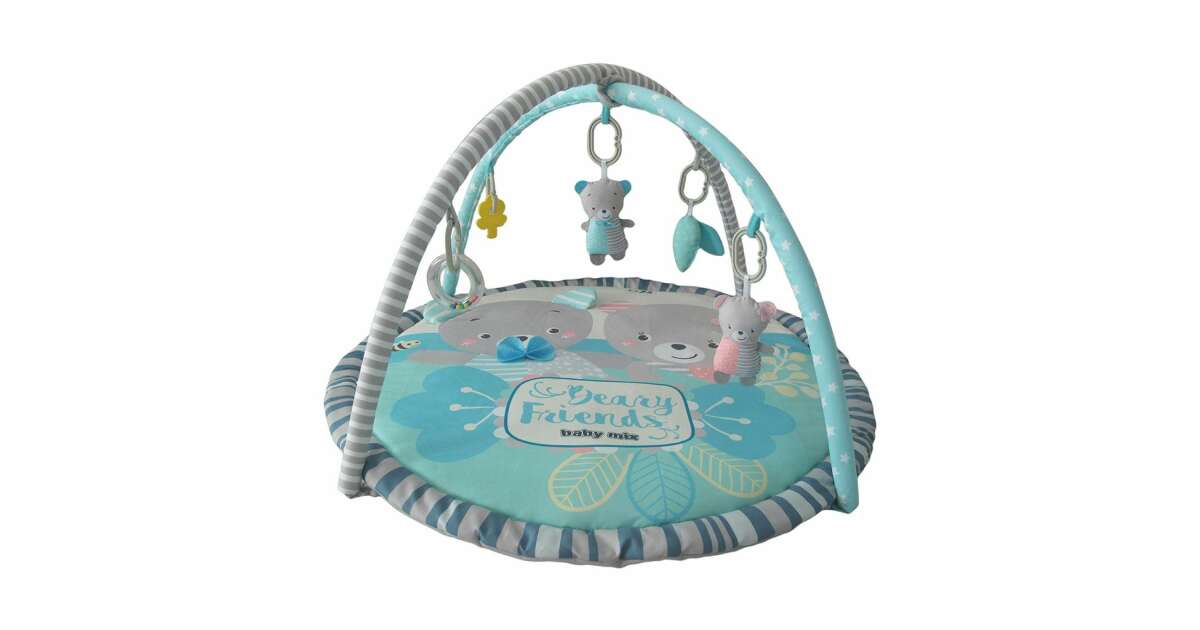 BABY MIX 45018 Mata edukacyjna Miśki przyjaciele | Pepita.com