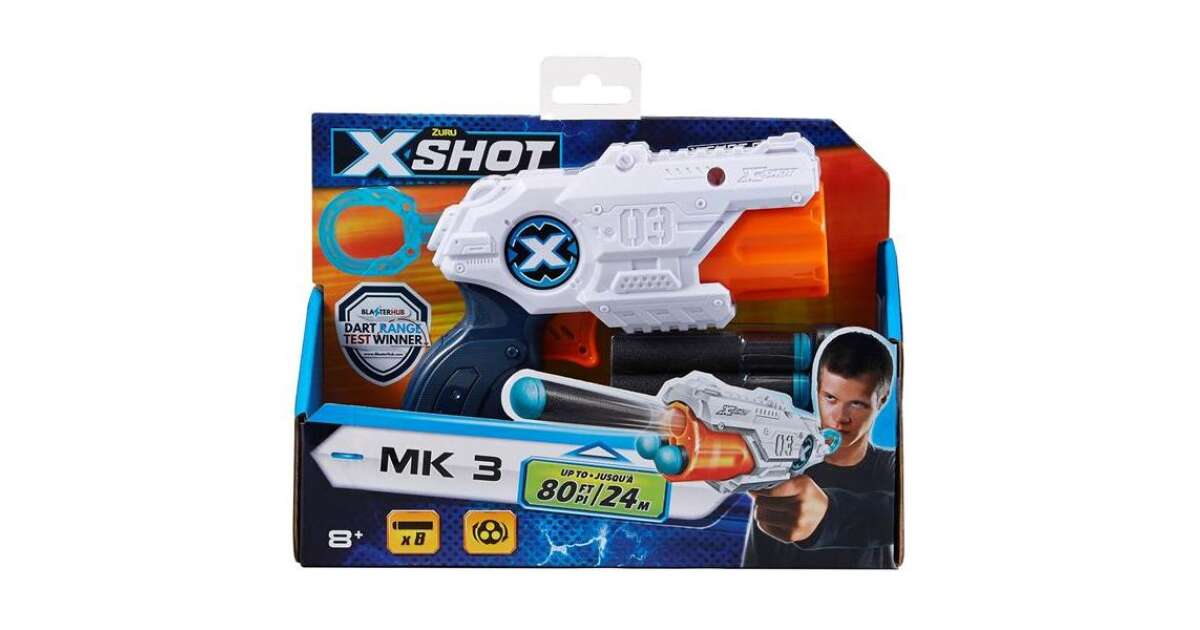 X-Shot szivacslövő pisztoly - 19 cm 56521626
