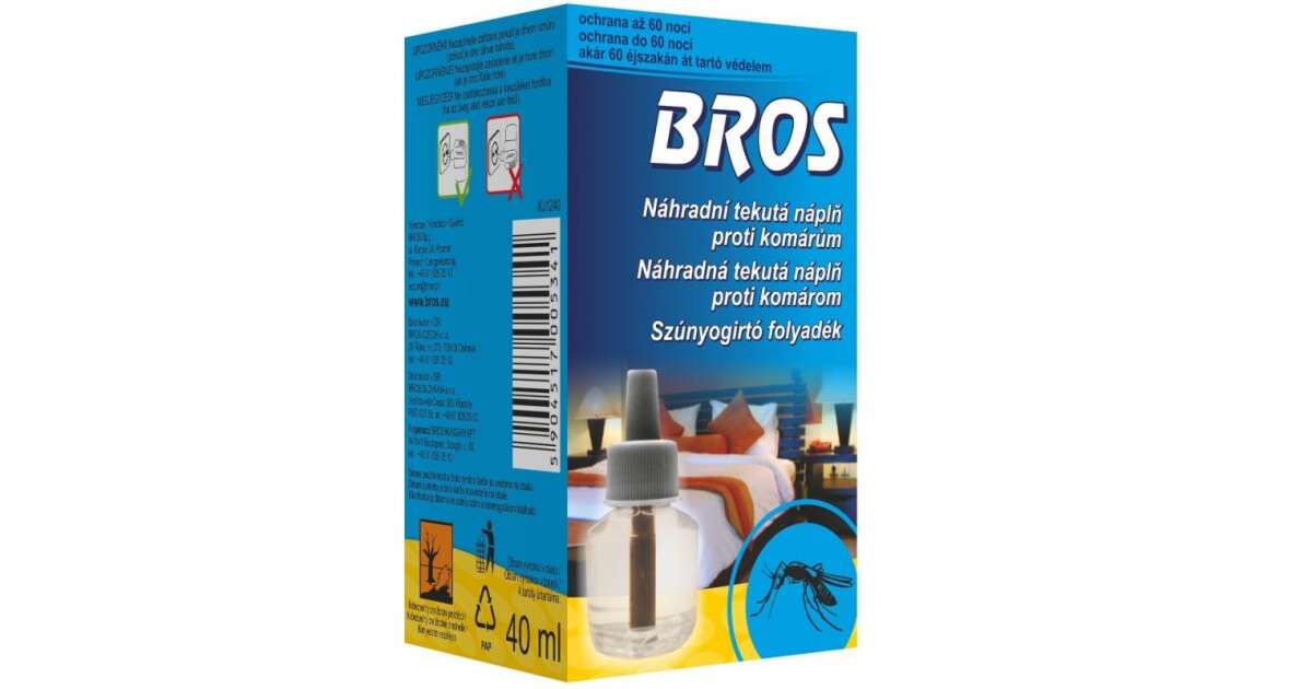KOMARAC UBIJAČA TEKUĆINA 40 ML - Punjenje za električni uređaj za ...
