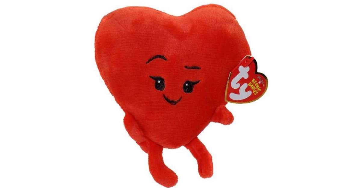 Ty Emoji-film szív plüss – 15 cm | Pepita.hu