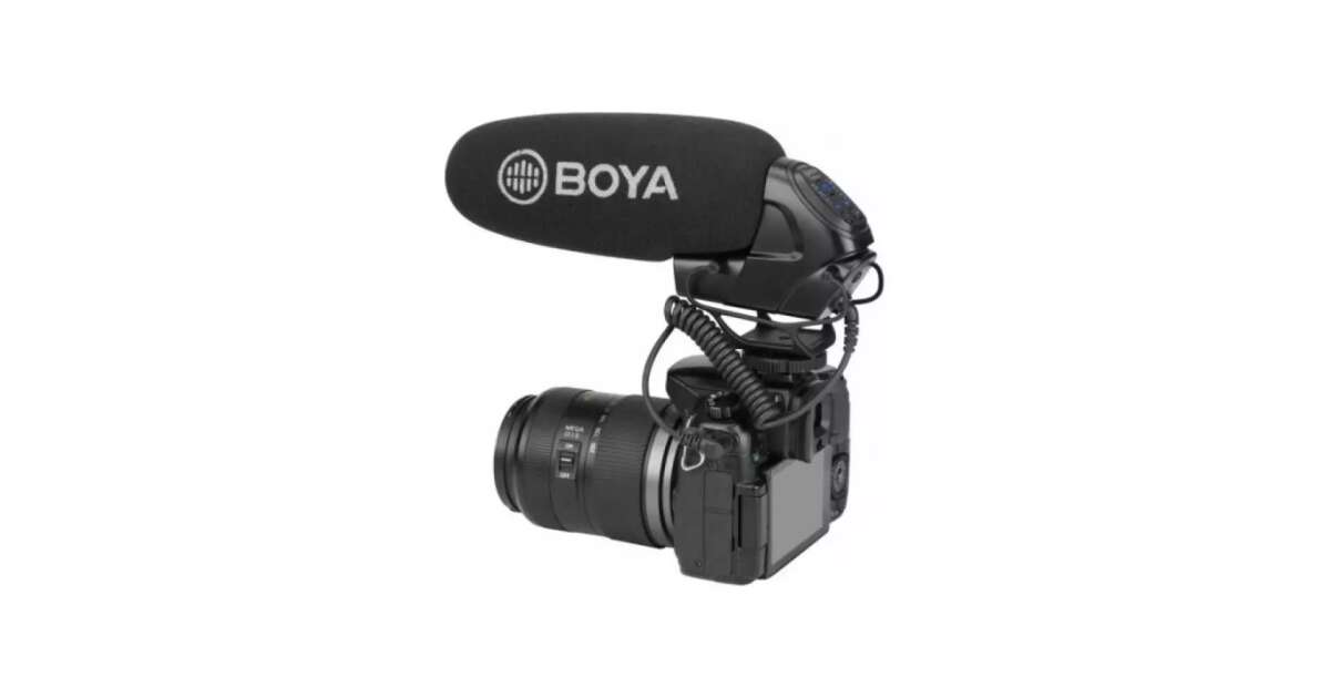 BOYA BY-BM3032 Super-cardoid puskamikrofon BY-BM3032 | Pepita.hu