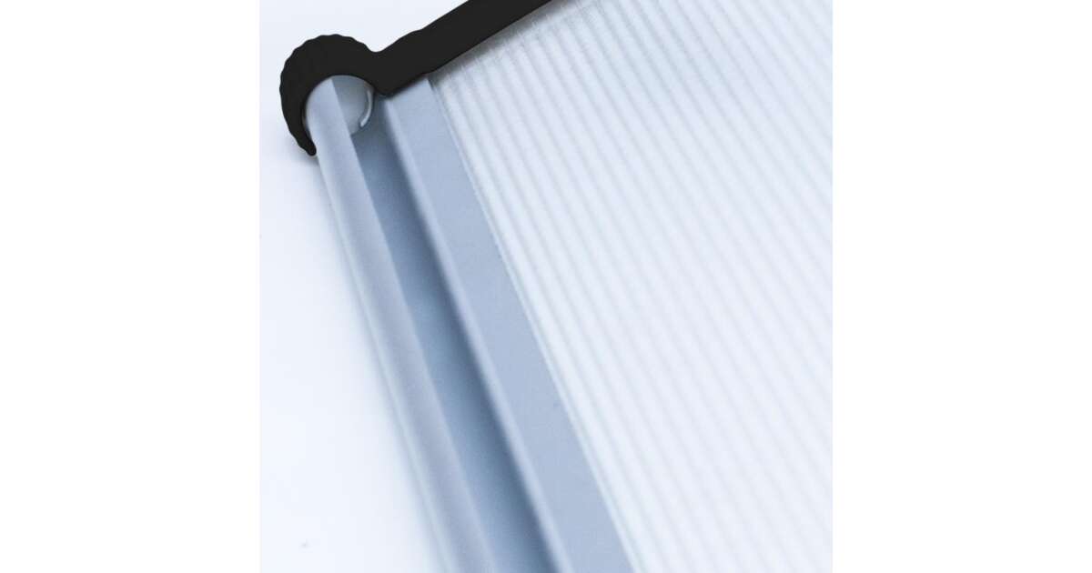 FRONT 240 X 93 CM - WHITE 67% translucent polycarbonate material front ...