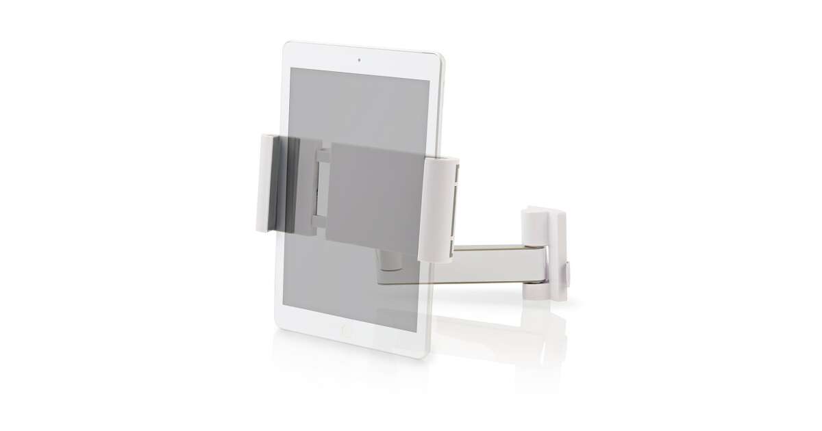 Suport pentru tableta, Nedis, Montabil pe perete si reglabil, 7-12 inch ...