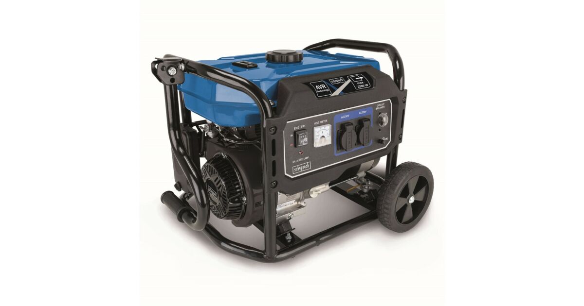 Scheppach SG 3200x - Rahmenmontierter Generator 2800 W | Pepita.com