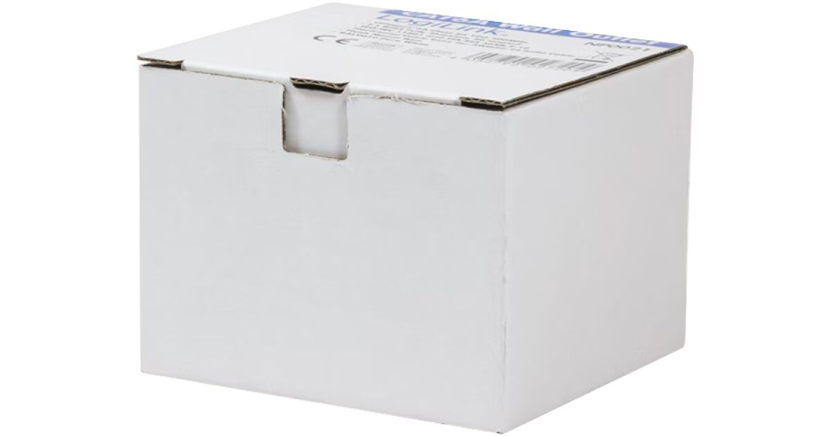 LogiLink output, Cat.6 wall socket, up 2xRJ45 STP, vertical type, pure ...