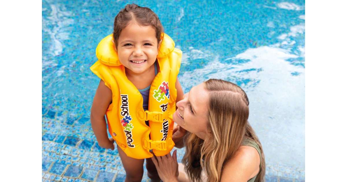 Intex Pool School Deluxe gyerek Úszómellény (58660EU) | Pepita.hu