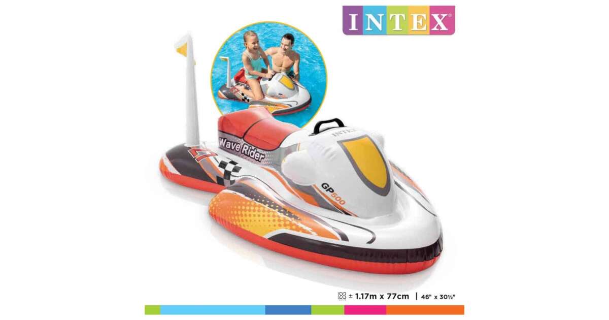 Intex Wave Rider felfújható Jet-Ski 77x117cm (57520NP) | Pepita.hu