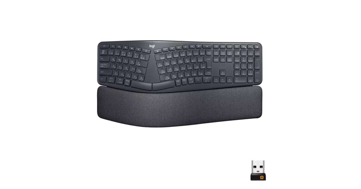 LOGITECH ERGO K860 KEYBOARD - GRAPHITE (US) | Pepita.hu