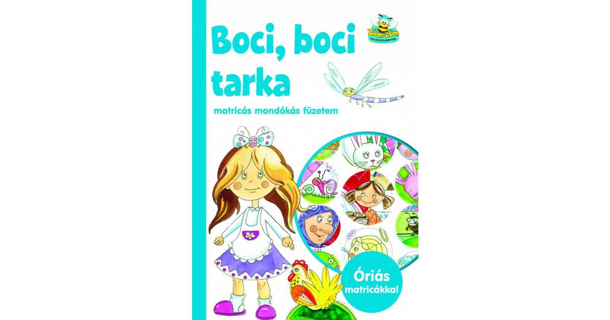 Boci, boci tarka - matricás mondókás füzetem | Pepita.hu