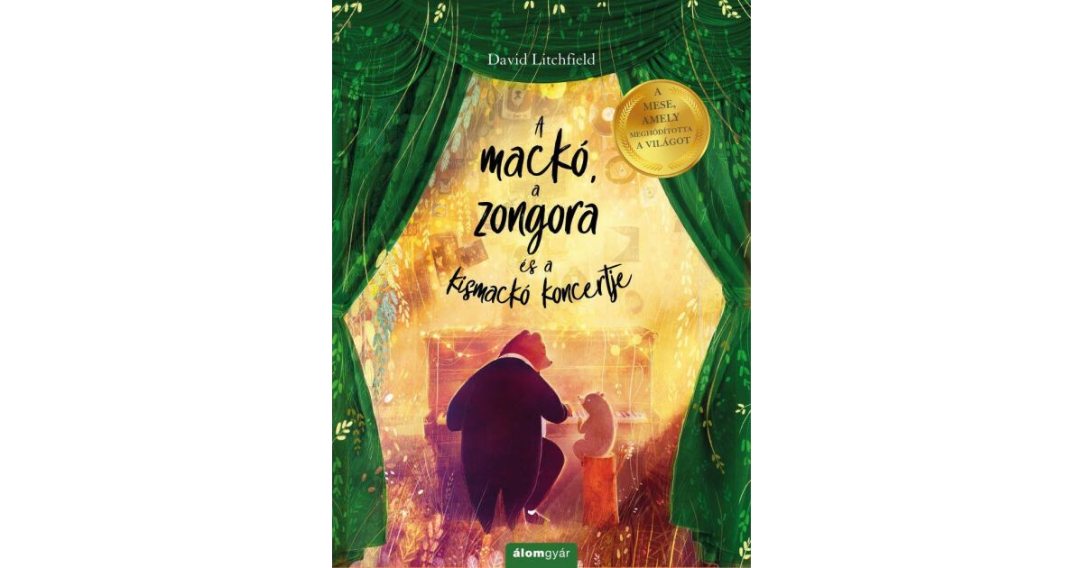 David Litchfield - A mackó, a zongora és a kismackó koncertje ...