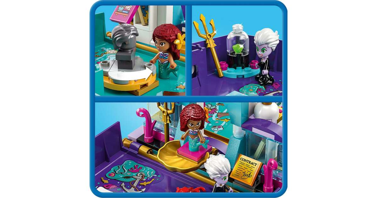 LEGO® Disney Princess A kis hableány mesekönyv 43213 | Pepita.hu