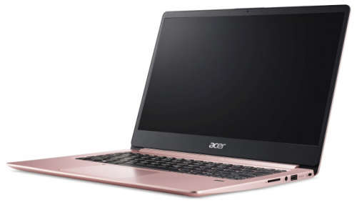 Acer Swift 1 - SF114-32-P8XW pink laptop, 14" IPS, Pentium Quad, 8 GB ...
