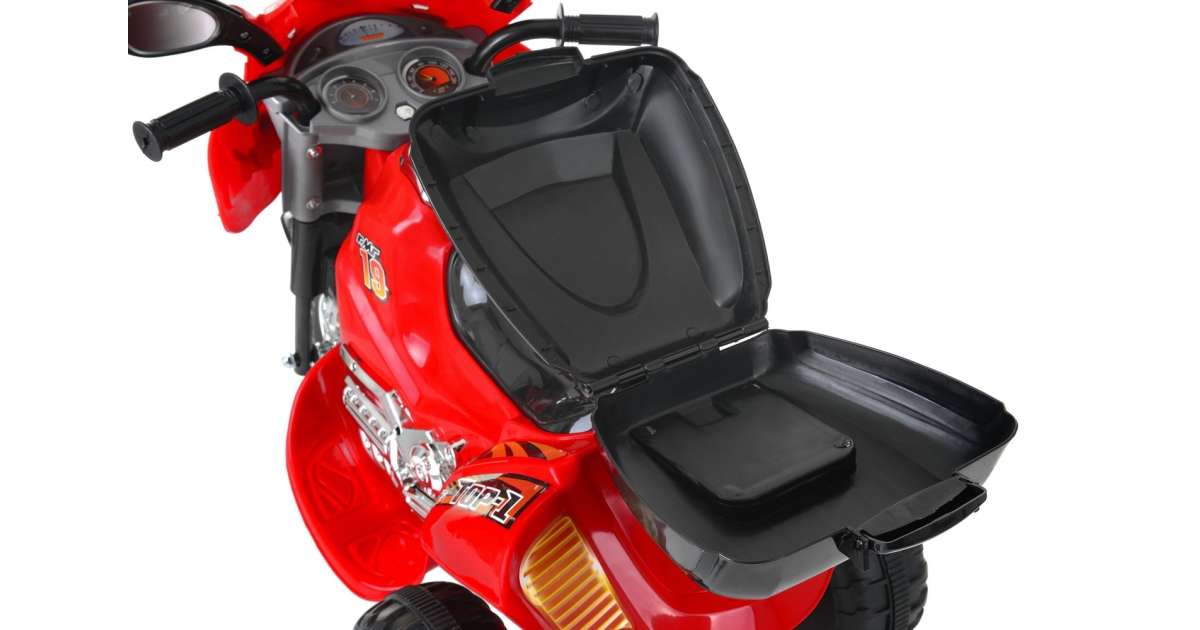 Funfit Kids 3 kerekű Elektromos motor hang- és fényeffekttel 6V #piros ...