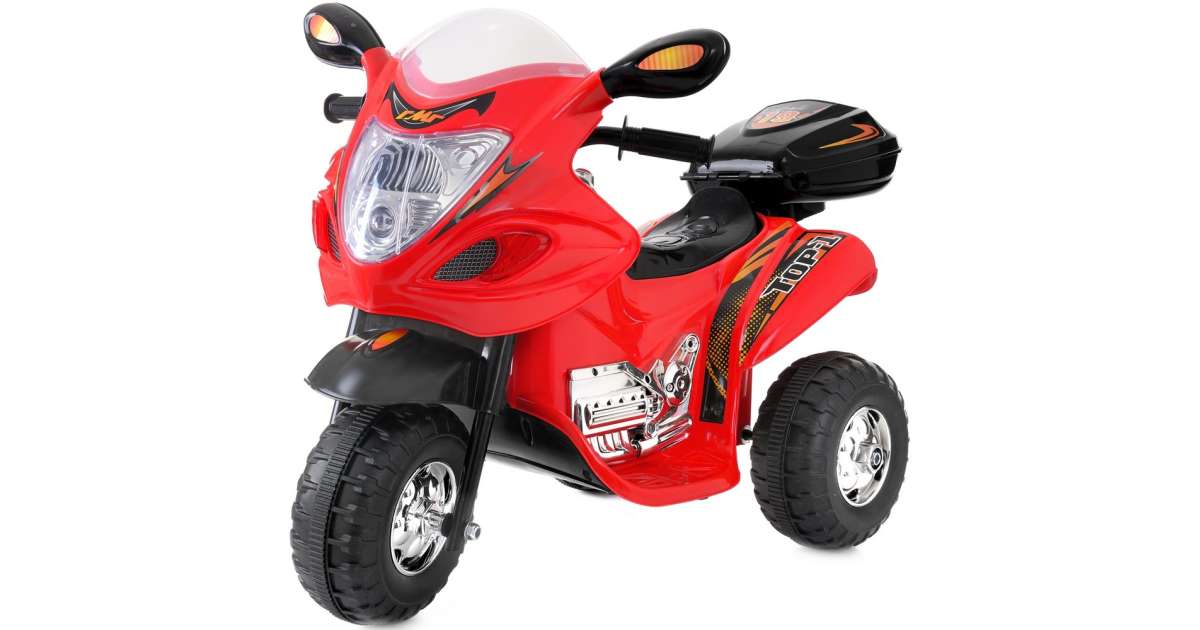 Funfit Kids 3 kerekű Elektromos motor hang- és fényeffekttel 6V #piros ...