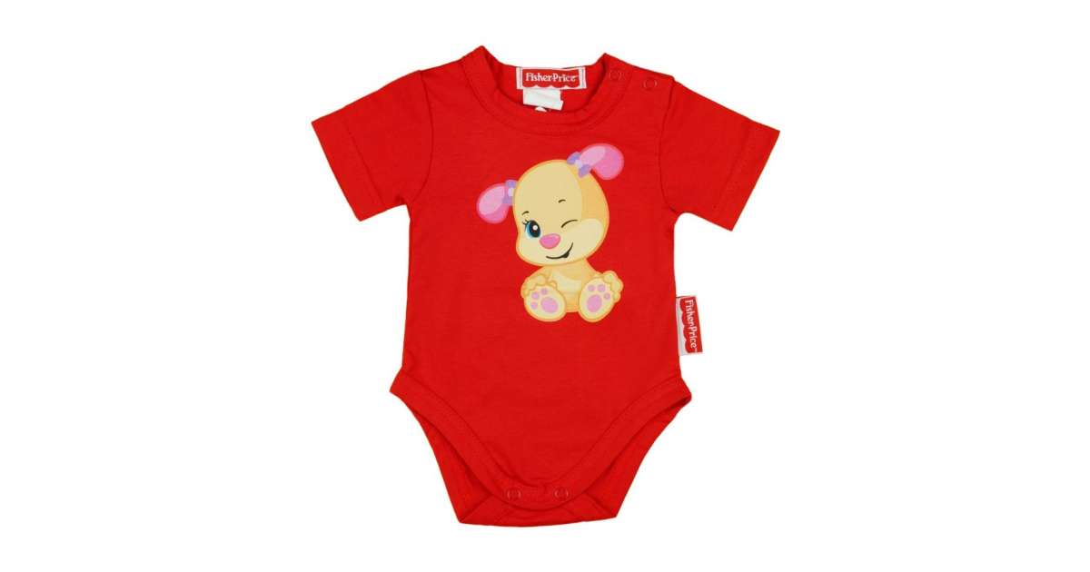 Fisher-Price rövid ujjú| vékony pamut nyári baba body | Pepita.hu