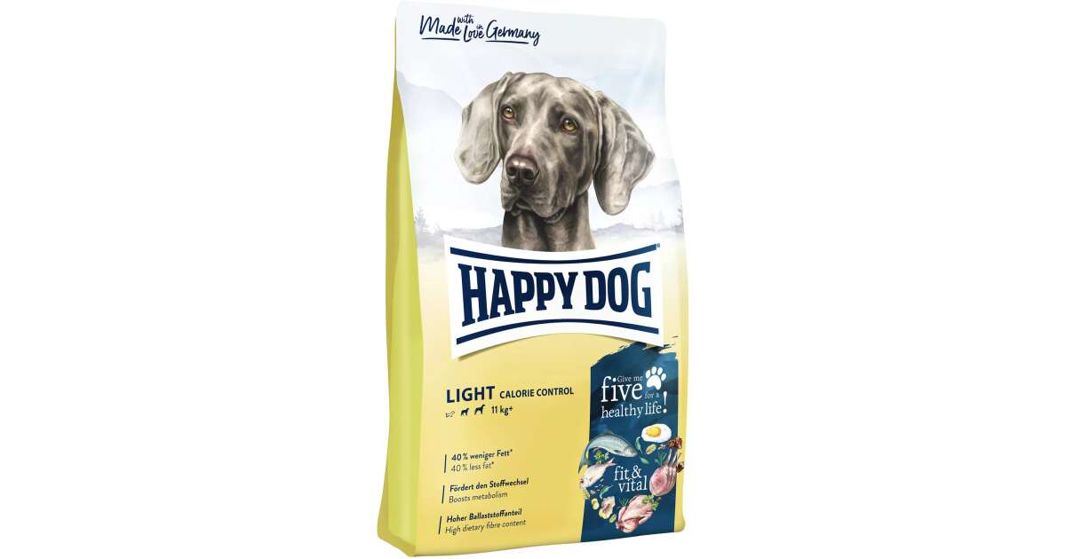 Happy Dog Fit & Vital Light Kalória Kontroll Kutyaeledel - 1 kg | Pepita.hu