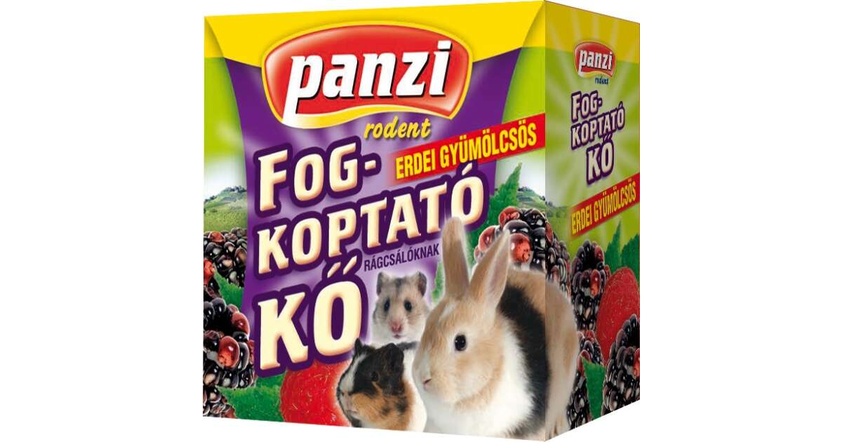 Panzi erdei gyümölcsös fogkoptató 55g | Pepita.hu