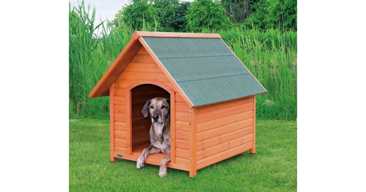 Trixie Natura sátortetős kutyaház minőségi fenyőből 96x105x112 cm ...