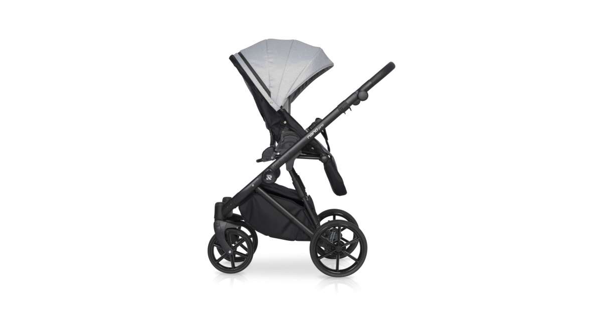 Riko Nano Pro 3in1 multifunkciós Babakocsi - Plum #lila-fekete | Pepita.hu
