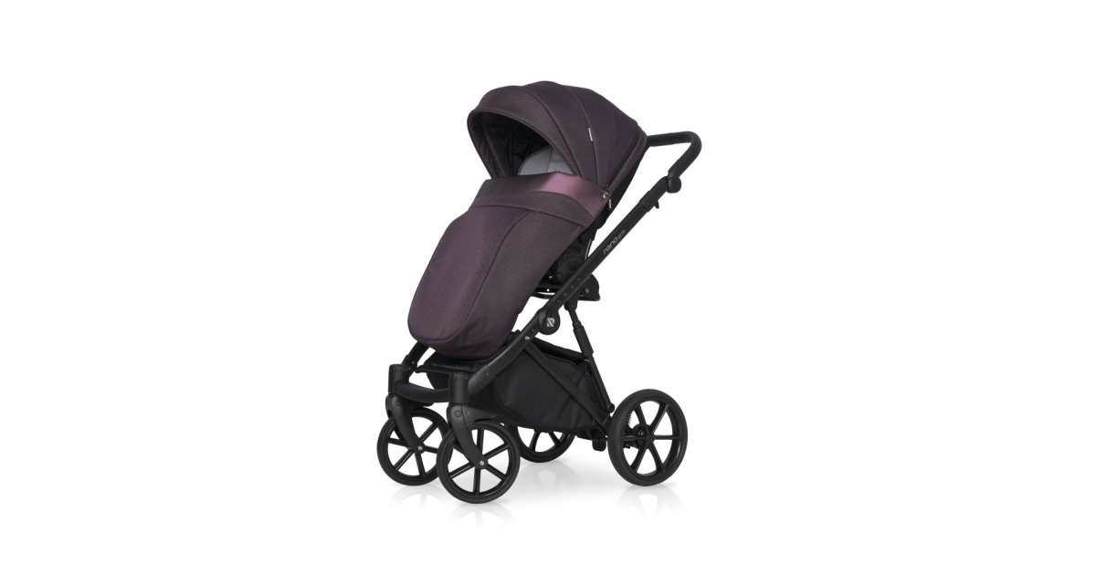 Riko Nano Pro 3in1 multifunkciós Babakocsi - Plum #lila-fekete | Pepita.hu