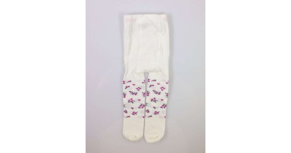 George fehér színű virágmintás harisnya | Pepita.hu