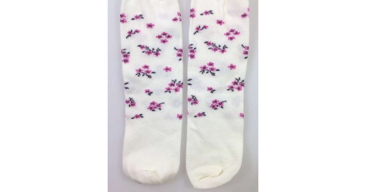 George fehér színű virágmintás harisnya | Pepita.hu