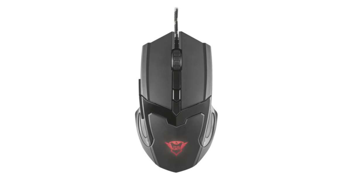Trust GXT 101 Gav Gaming optikai egér, világítós, gaming, optikai ...