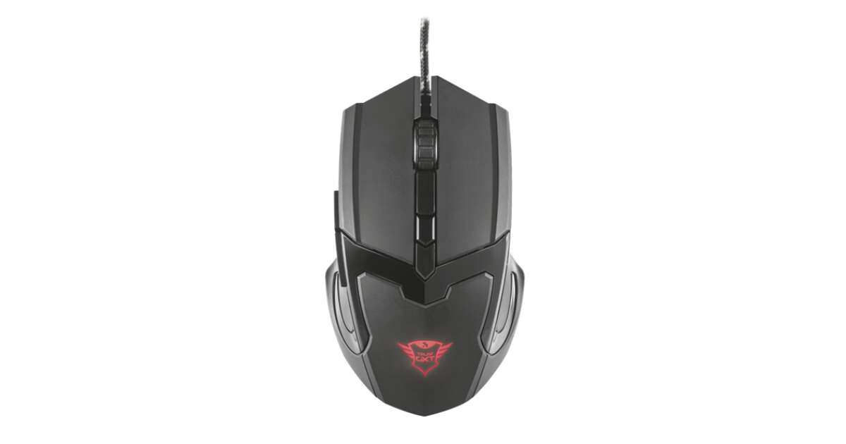 Trust GXT 101 Gav Gaming optikai egér, világítós, gaming, optikai ...