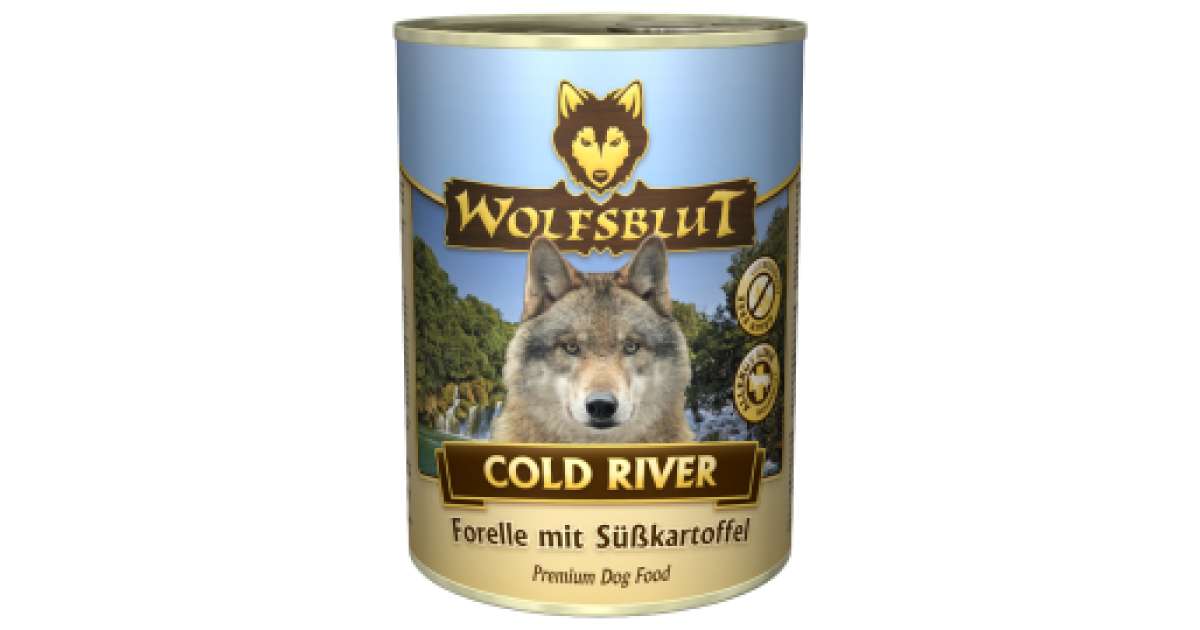 Wolfsblut Cold River Konzerv (12x395g) 4.74kg | Pepita.hu