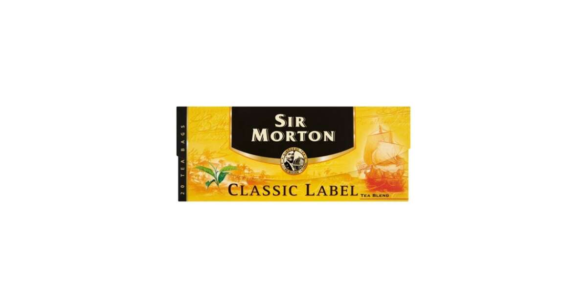 Vélemények: Sir Morton Classic Label Fekete Tea - 20 db filteres tea ...