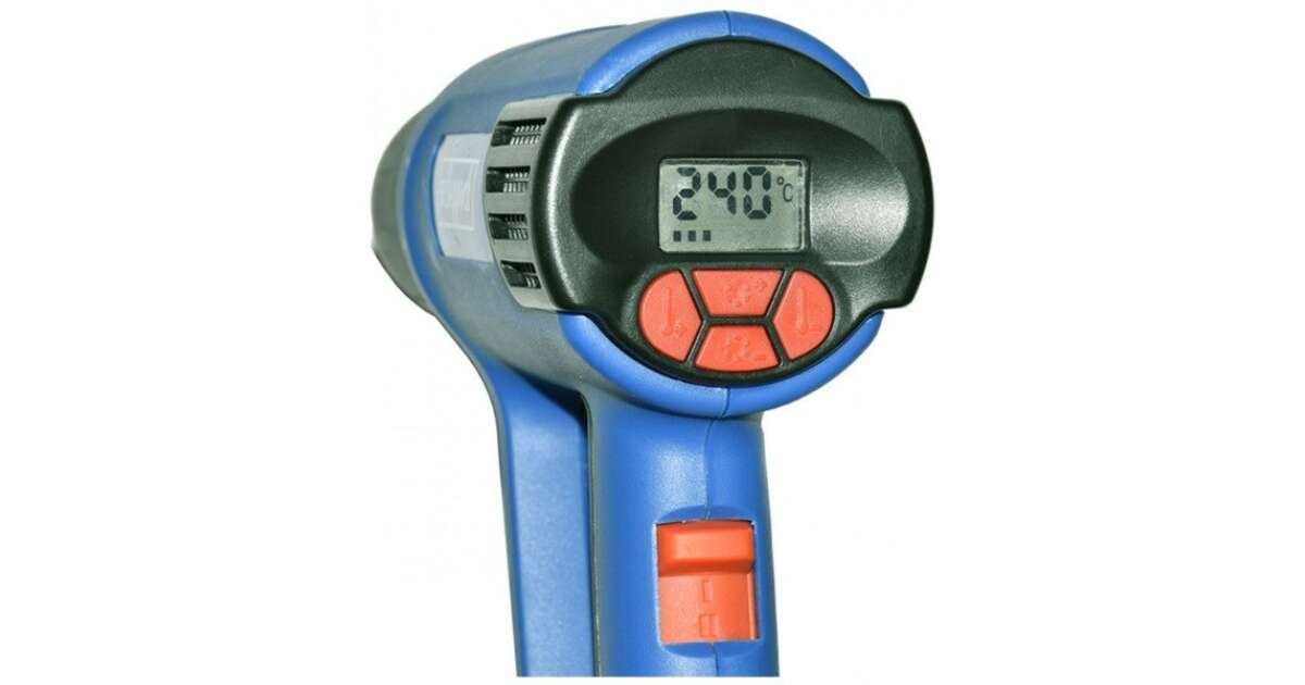 Scheppach HG 2000 Digitálna teplovzdušná pištoľ 2000 W | Pepita.com