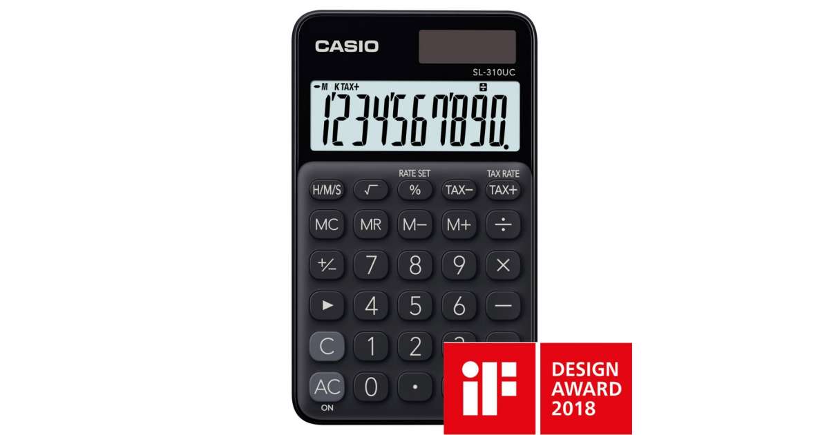 Casio SL 310 UC BK zsebszámológép | Pepita.hu