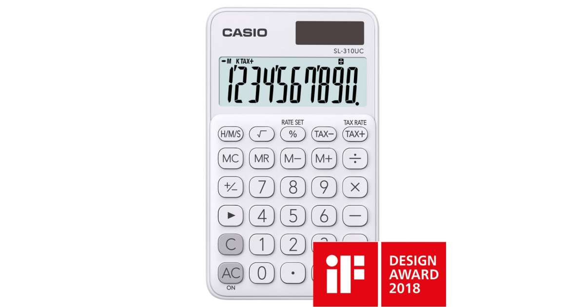 Casio SL 310 UC WE zsebszámológép | Pepita.hu