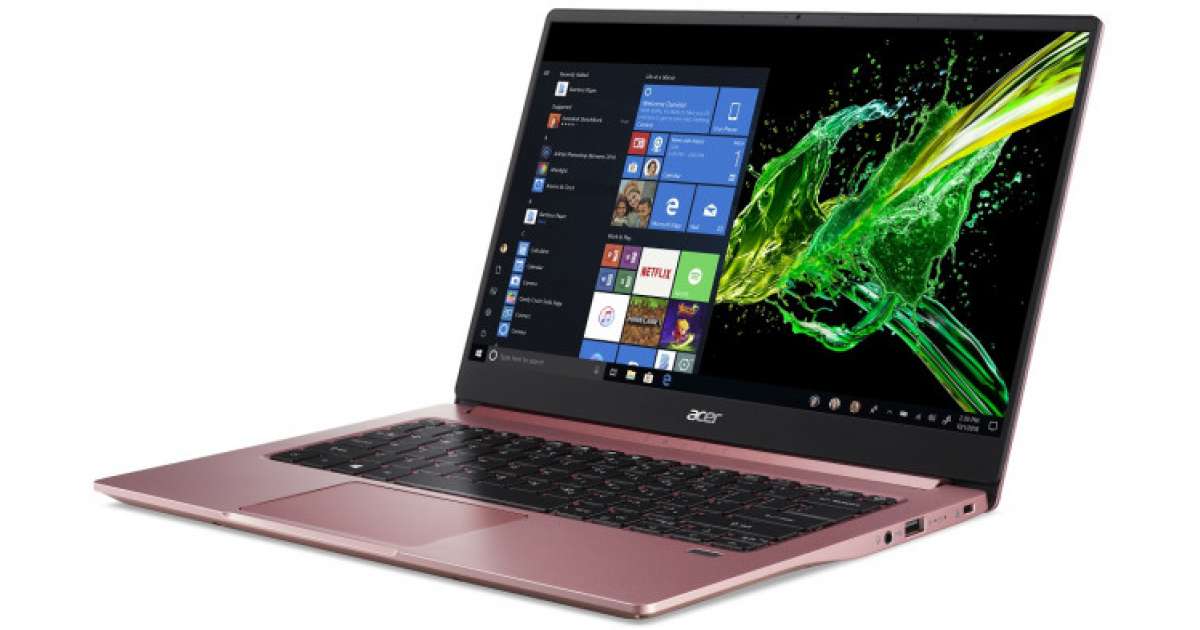 Acer Swift 3 Ultrabook - SF314-57-5681 pink laptop, 14 IPS, Intel i5, 8 ...