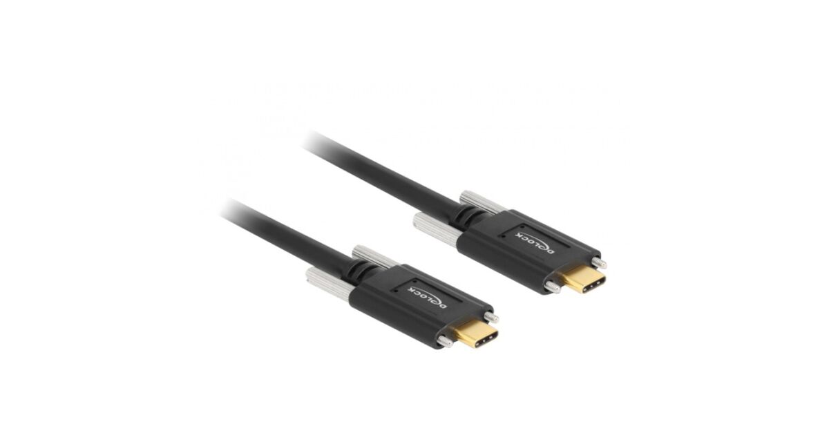 Delock SuperSpeed USB 10 Gbps (USB 3.1 Gen 2) kábel USB Type-C konektor ...