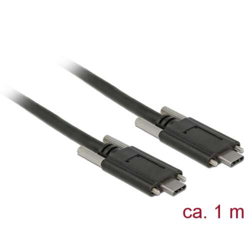 Delock SuperSpeed USB 10 Gbps (USB 3.1 Gen 2) kábel USB Type-C konektor ...