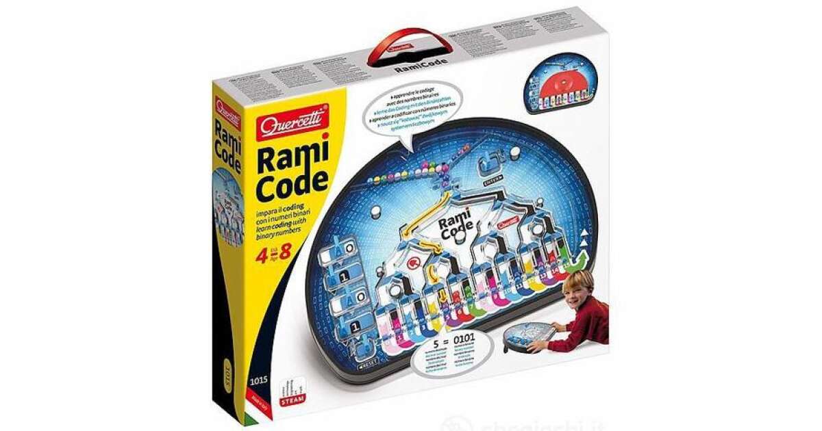 Quercetti: Rami kód oktató játék | Pepita.hu