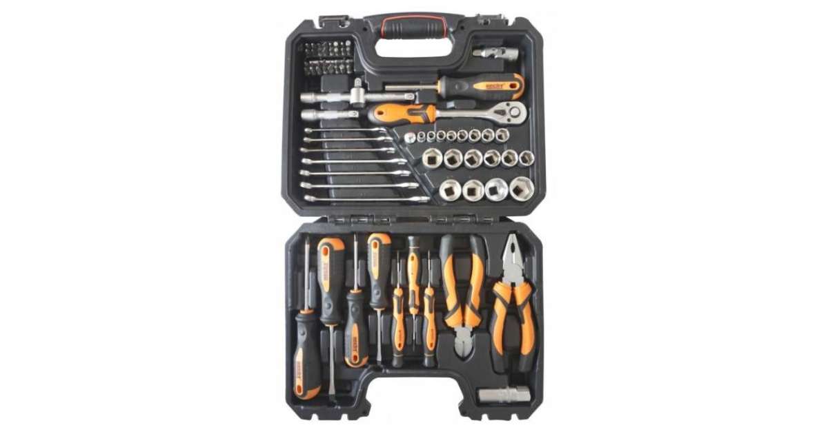 Hecht 2076 Kéziszerszám készlet 76db | Pepita.hu